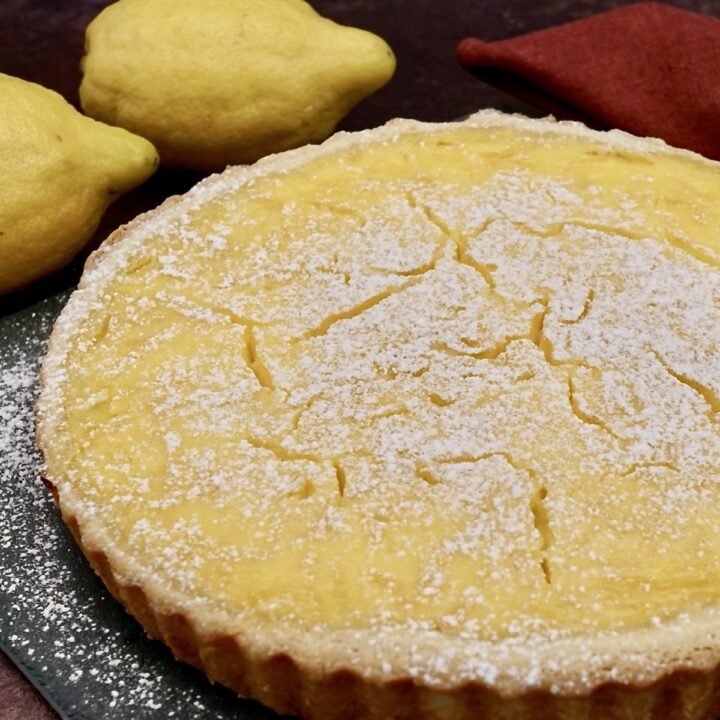 French lemon tart (tarte au citron) - Veggie Ideas