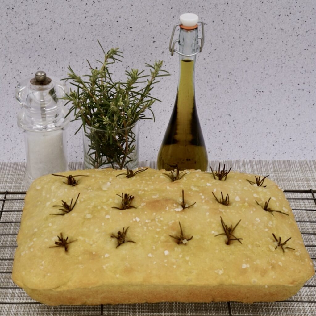 Rosemary focaccia - Veggie Ideas