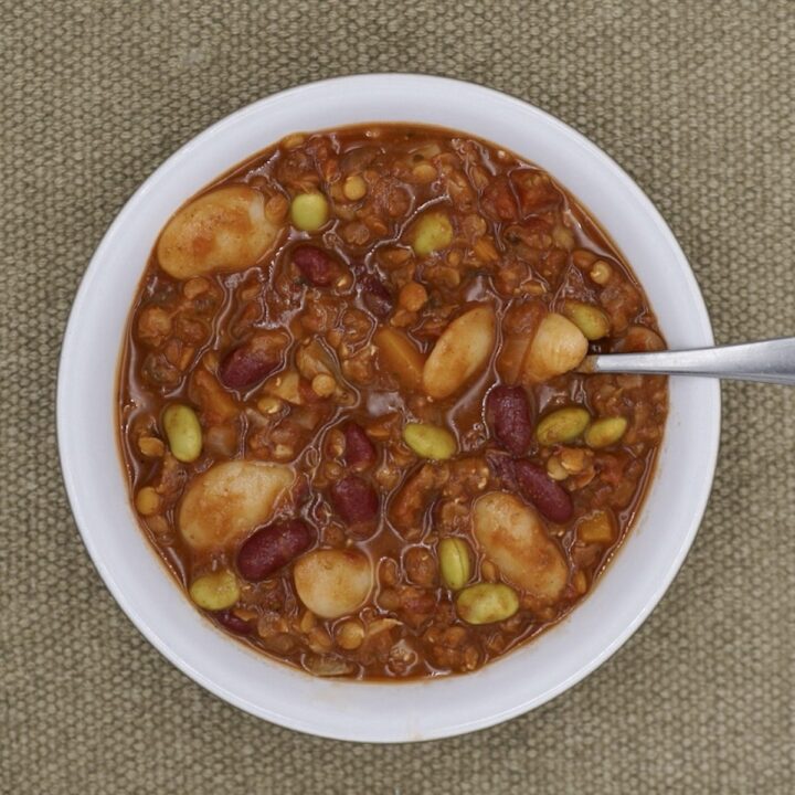 Three bean chilli - Veggie Ideas