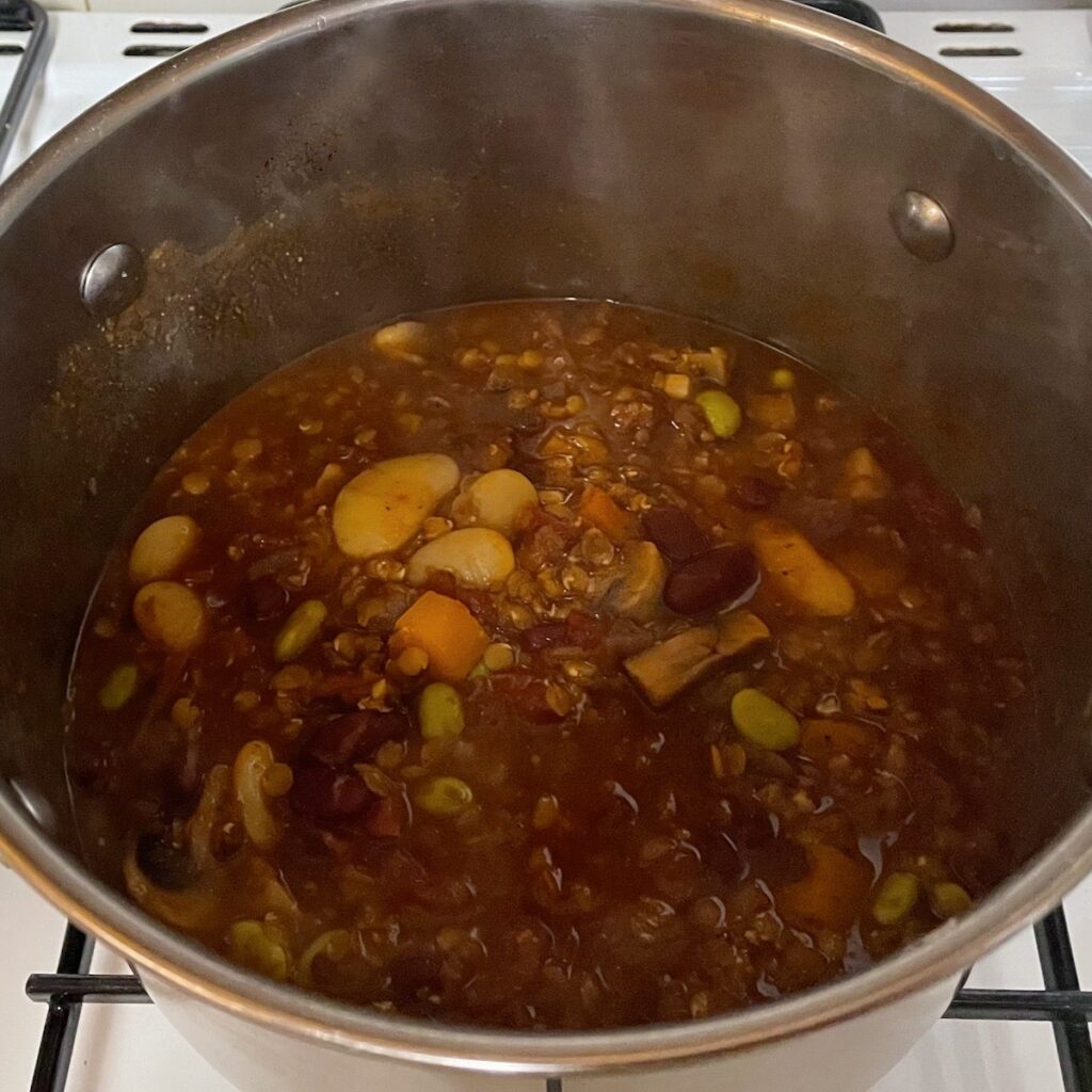 Three bean chilli - Veggie Ideas